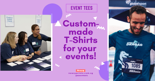 Better outreach with our custom event tshirts! - NEWSY PRINTS